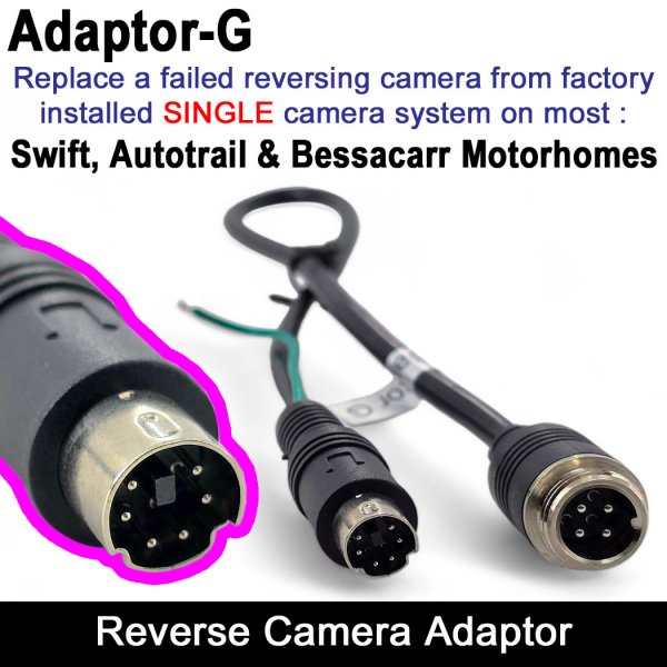 Reversing Cameras UK Ltd > Adaptors and Leads > Swift/Bessacarr ...