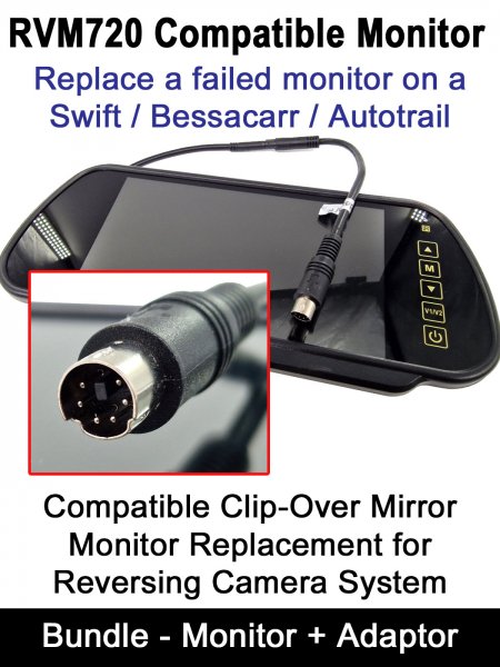 Reversing Cameras UK Ltd > Adaptors and Leads > Swift/Bessacarr ...