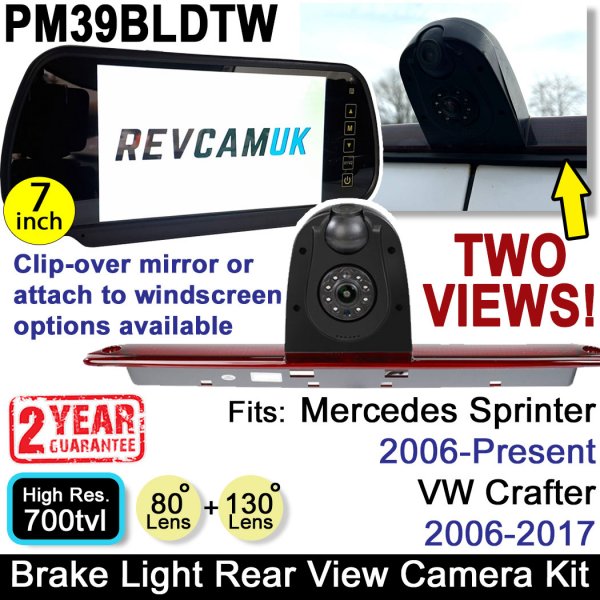 Reversing Cameras UK Ltd > Van Brake Light Reversing Camera Kits > VW Volkswagen Crafter ...