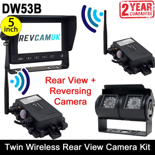 Reversing Cameras UK Ltd > Wireless Rear View / Reversing Camera Kits