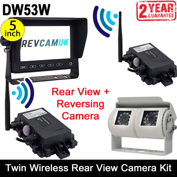 Reversing Cameras UK Ltd > Wireless Rear View / Reversing Camera Kits