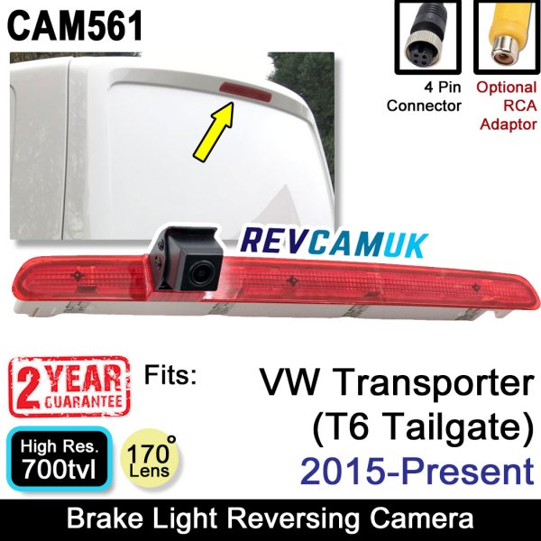 Reversing Cameras UK Ltd > Van Brake Light Reversing Camera Kits > VW ...