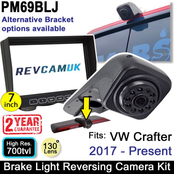 Reversing Cameras UK Ltd > Van Brake Light Reversing Camera Kits > VW Volkswagen Crafter ...