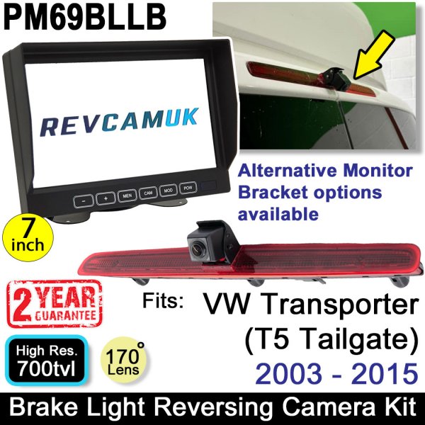 Reversing Cameras UK Ltd > Van Brake Light Reversing Camera Kits > VW ...