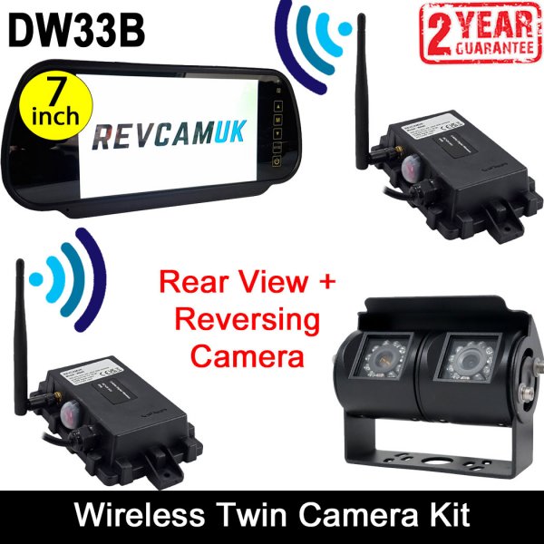Reversing Cameras UK Ltd > Wireless Rear View / Reversing Camera Kits