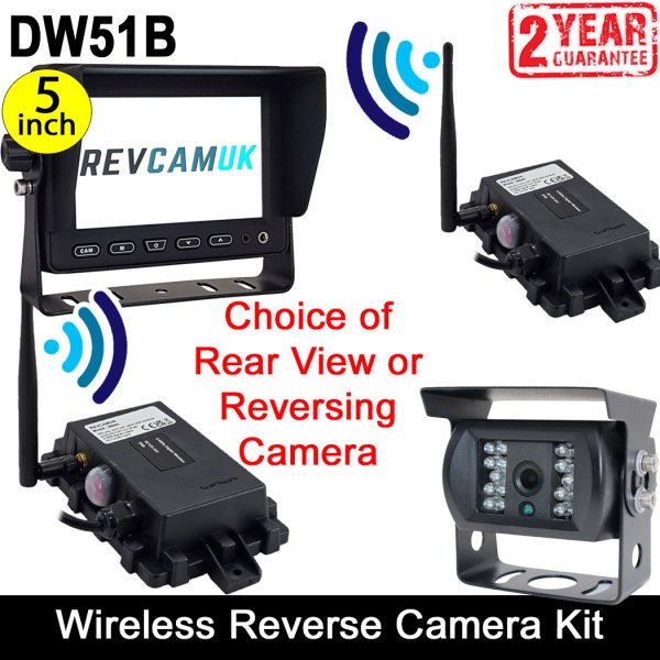 Reversing Cameras UK Ltd > Wireless Rear View / Reversing Camera Kits