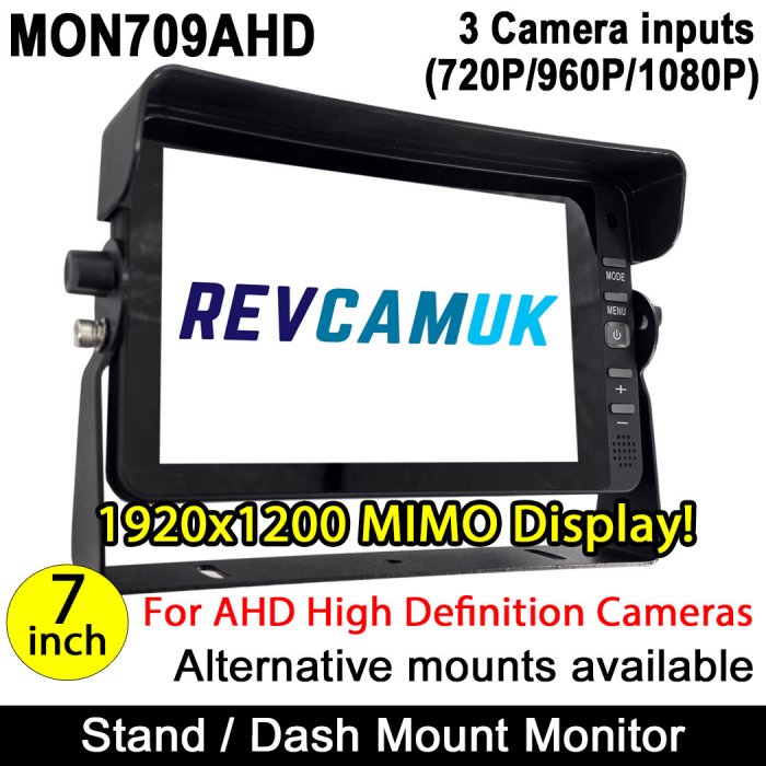 Reversing Cameras UK Ltd > Stand / Dash Mount Rear View Monitors ...