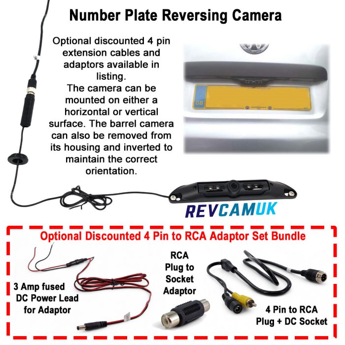 Reversing Cameras UK Ltd > Reversing Cameras > "Cigar-shaped ...