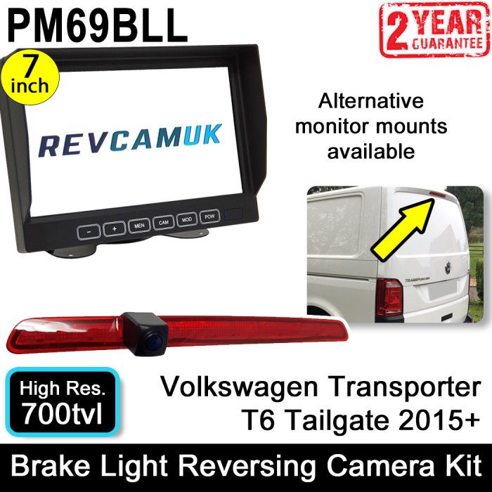 Reversing Cameras UK Ltd > Van Brake Light Reversing Camera Kits > VW ...