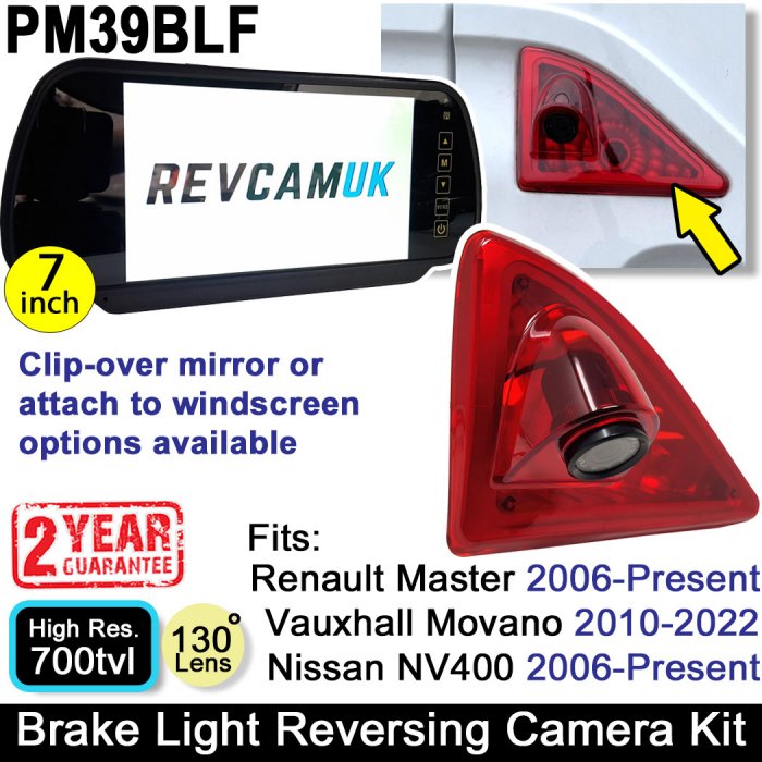 Reversing Cameras UK Ltd > Van Brake Light Reversing Camera Kits ...