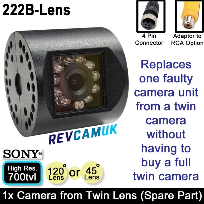 Reversing Cameras UK Ltd > Twin Lens Reverse + Rear View Cameras ...